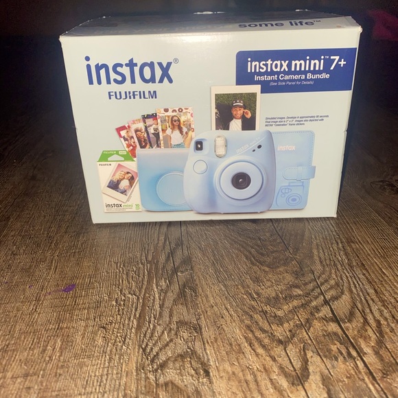 Instax | Cameras, Photo & Video | Baby Blue Polaroid Camera With Photo ...